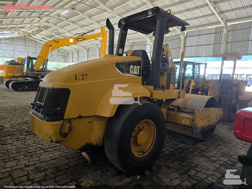 Rolo Compactador Caterpillar CS-423E - 2014 - Mangaratiba / RJ - Código ...