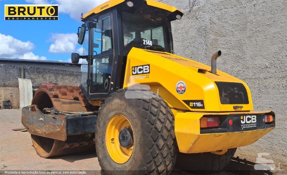 Rolo Compactador JCB 116D - 2023 - Curitiba / PR - Código 00241948 ...