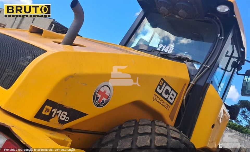 Rolo Compactador JCB 116D - 2023 - Curitiba / PR - Código 00241948 ...